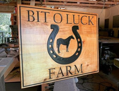 Farm Signs | Custom Wood Signs | Fat Bison Workshop