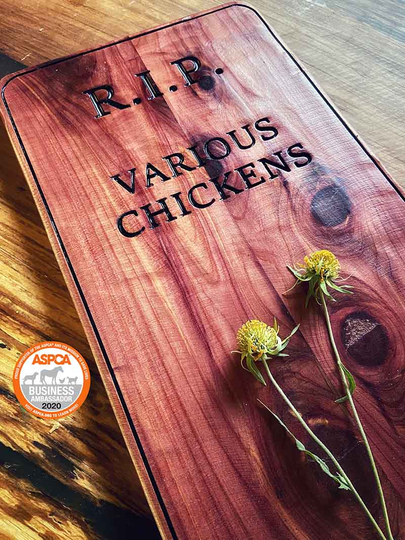 personalized-pet-grave-marker-wood-tombstone-cedar | Custom Wood Signs ...